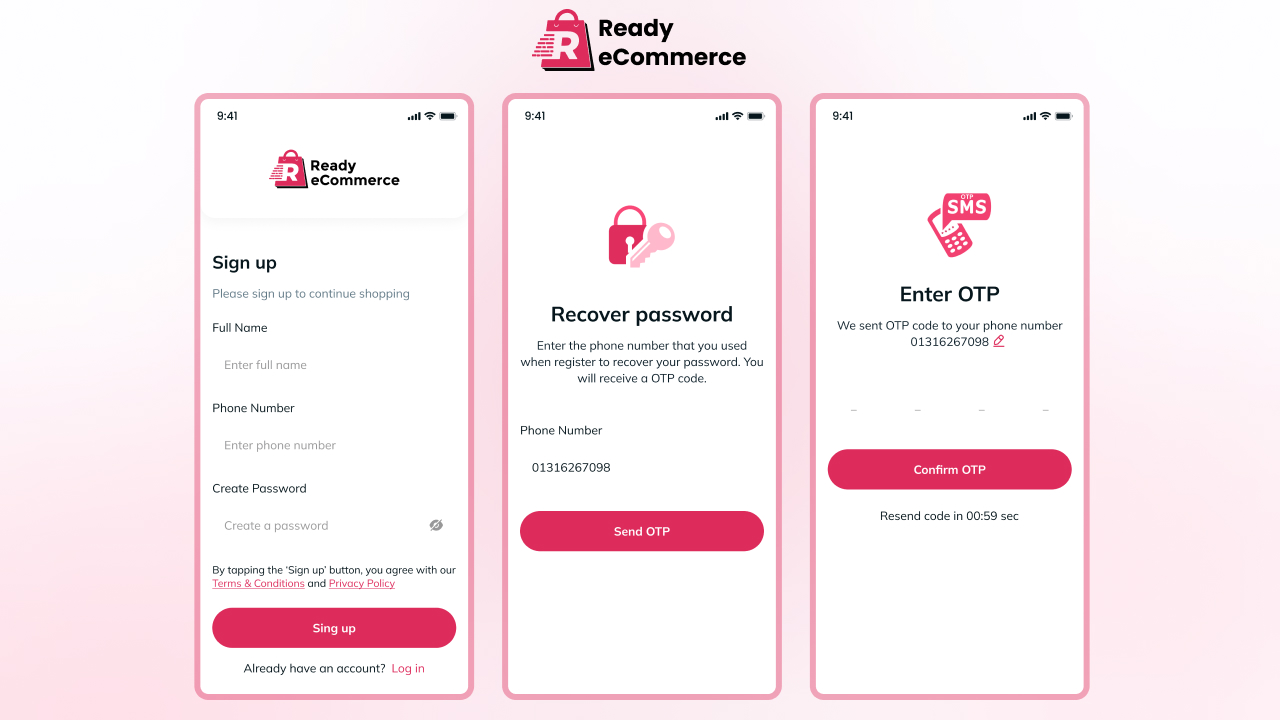 Ready Ecommerce Complete Multi Vendor Ecommerce Mobile App Customer Website With Store Pos By